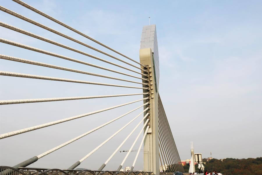 Durgam Cheruvu Bridge’s Prestressing Contract with LRPC Strands