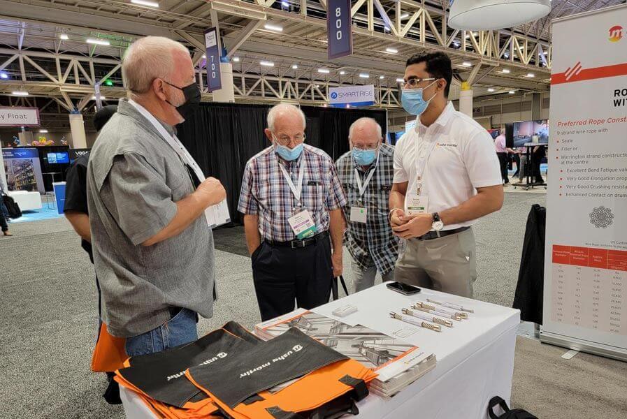 Usha Martin participated in NAEC, USA, International Elevator Expo.